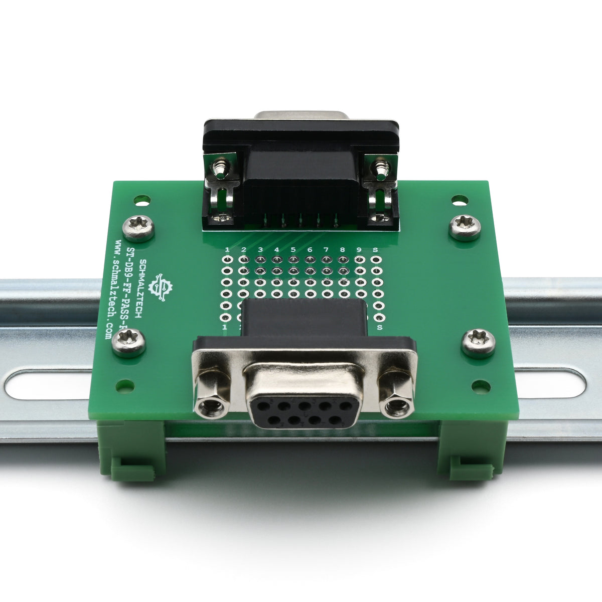DB9 Female-Female Pass-Through Breakout Board