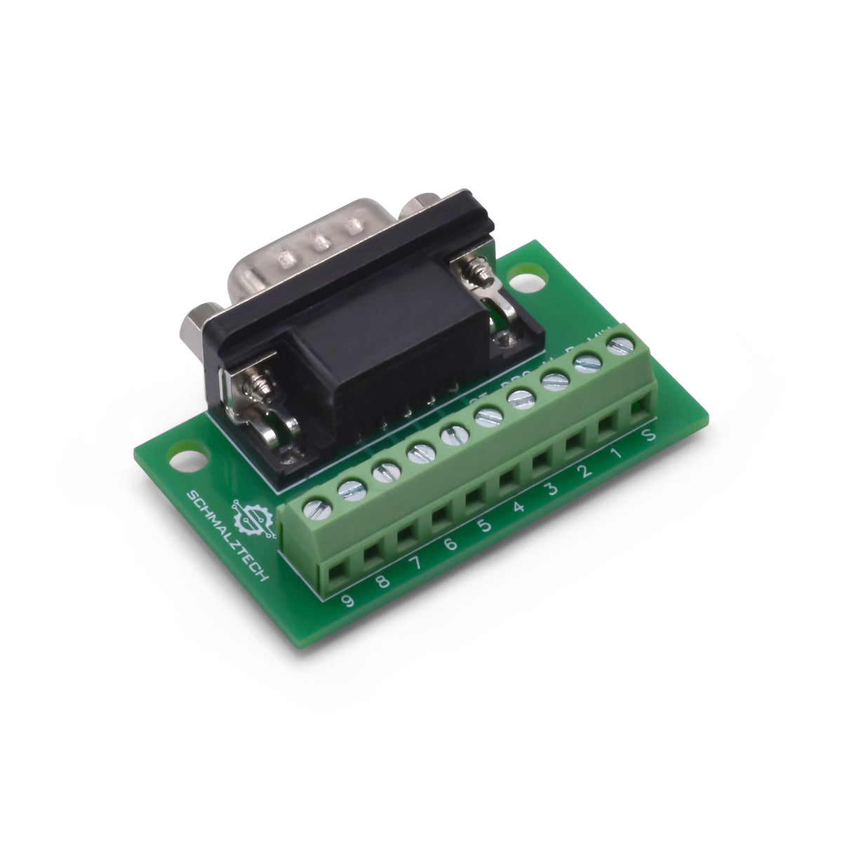 DB9 Male Mini Breakout Board | SchmalzTech