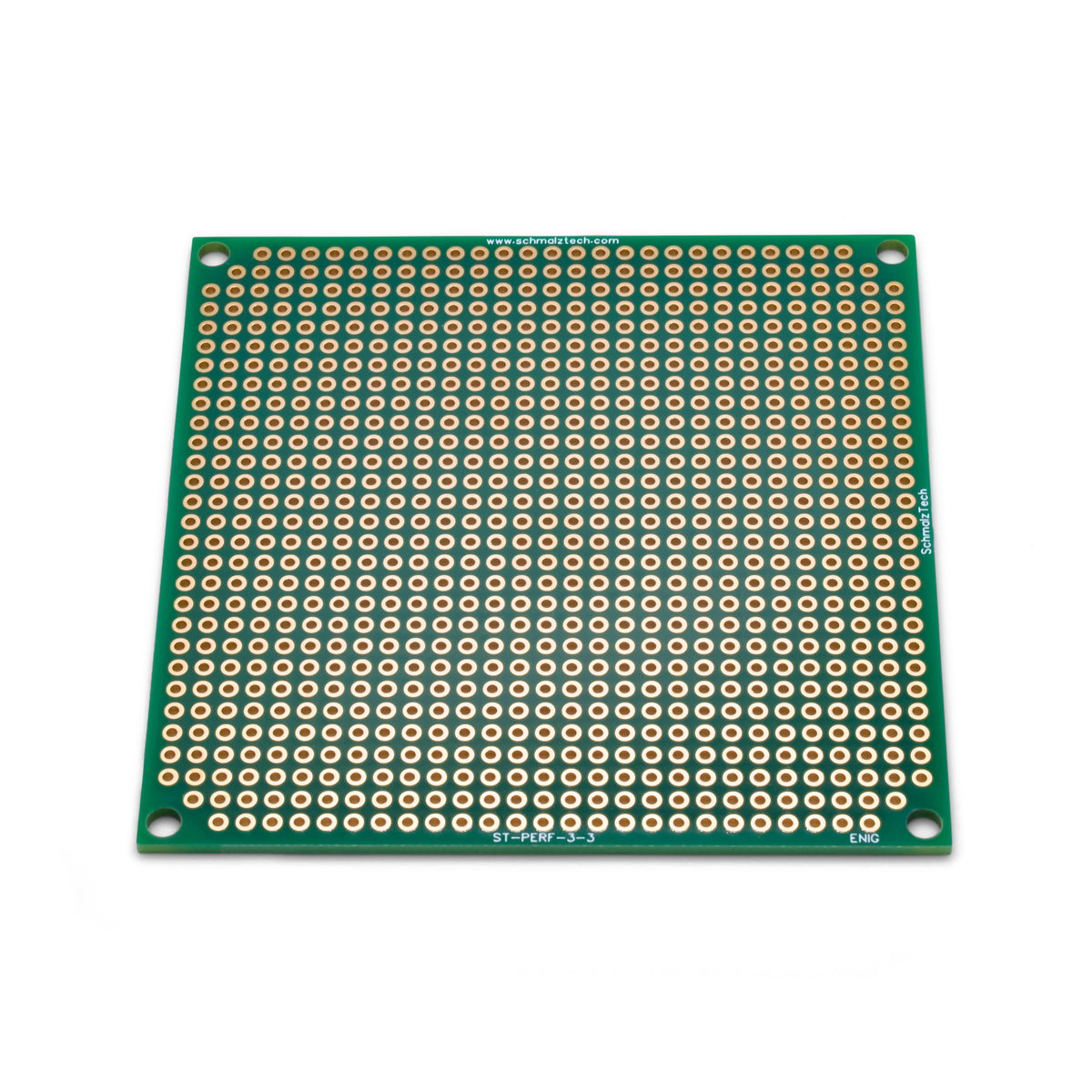3" x 3" Perfboard | Electronics Prototyping | SchmalzTech