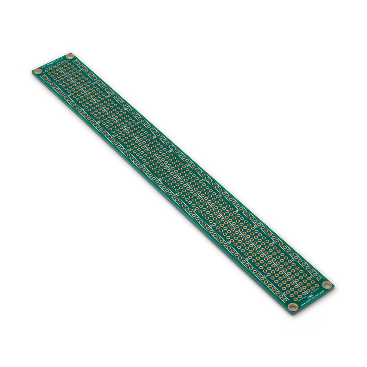 1" x 8" Protoboard | Electronics Prototyping | SchmalzTech