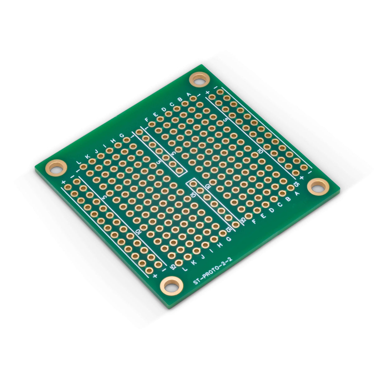 2" x 2" Protoboard | Electronics Prototyping | SchmalzTech