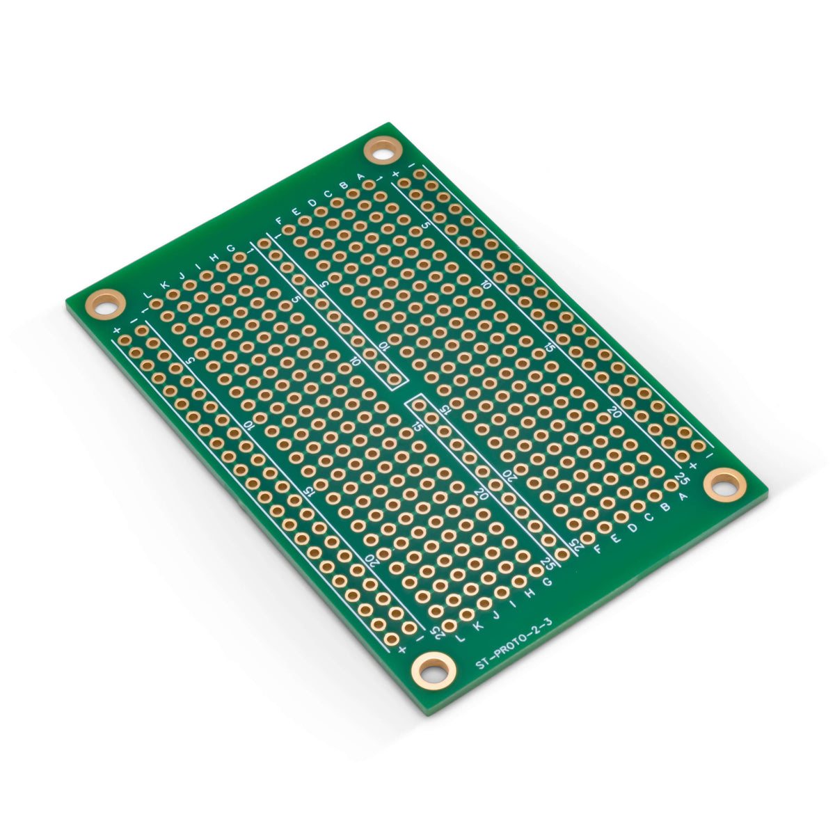 2″ × 3″ Protoboard - Plated Through-Hole | SchmalzTech