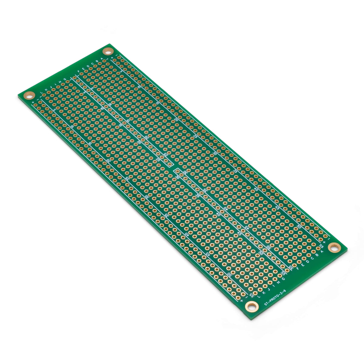 2" x 6" Protoboard | Electronics Prototyping | SchmalzTech