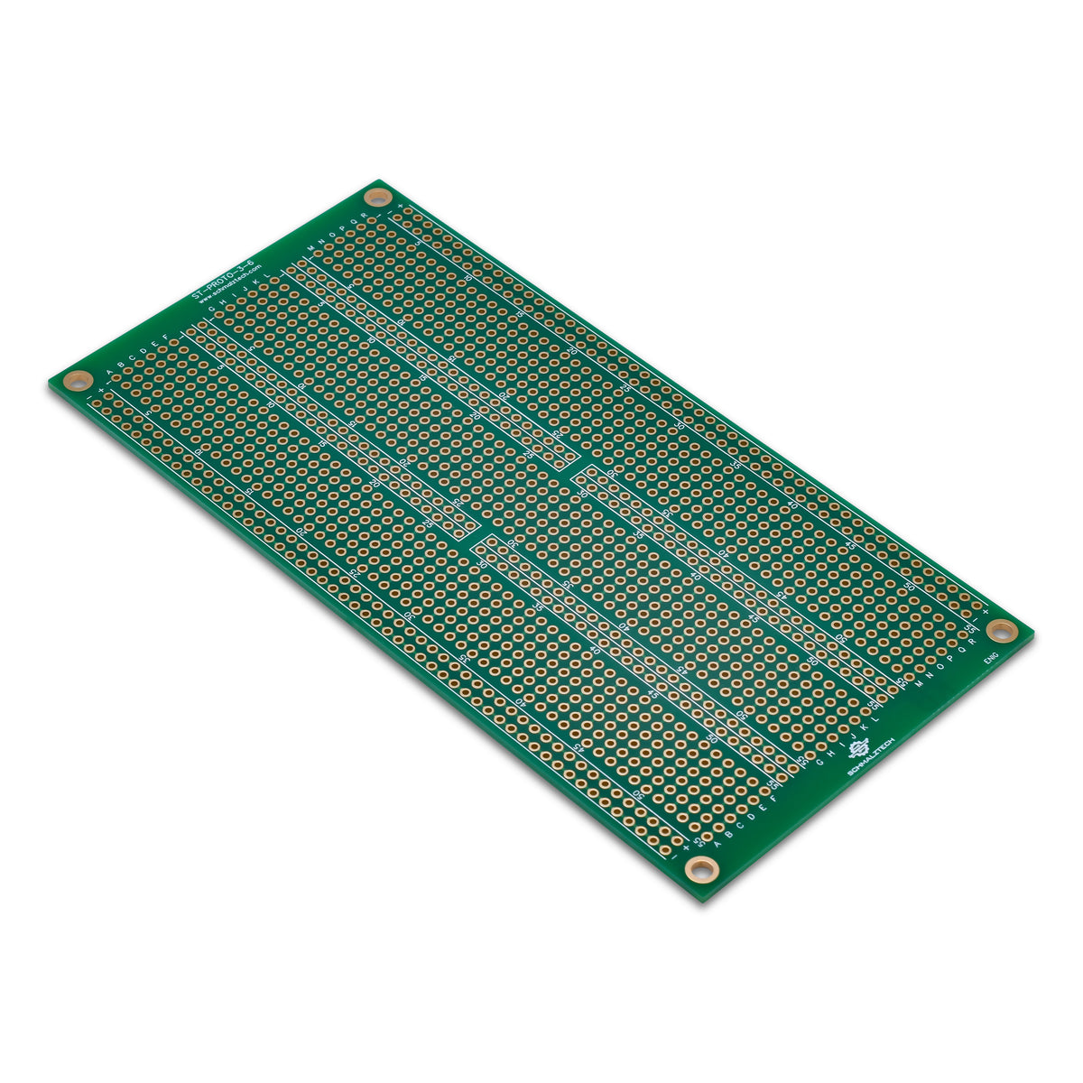 3" x 6" Protoboard | Electronics Prototyping | SchmalzTech