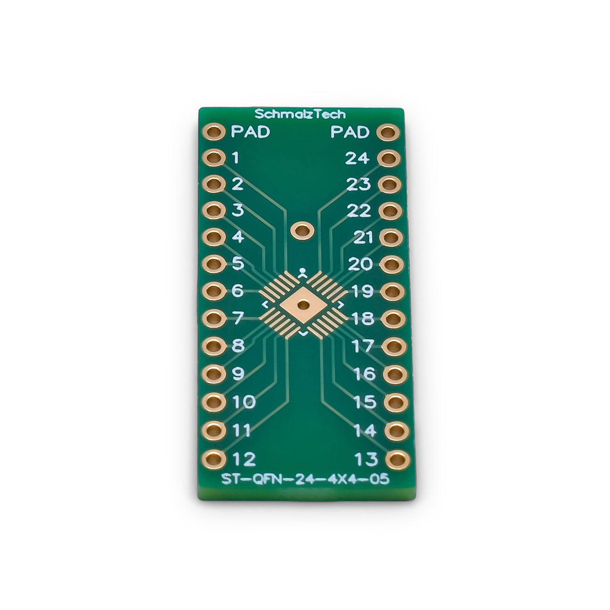 QFN-24 SMD to DIP Adapter | SchmalzTech