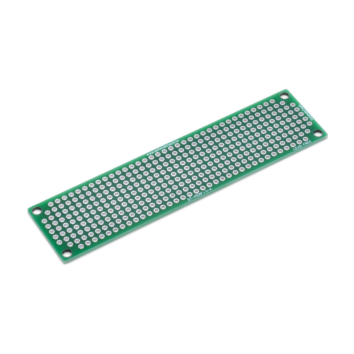 1" x 4" Perfboard | Electronics Prototyping | SchmalzTech