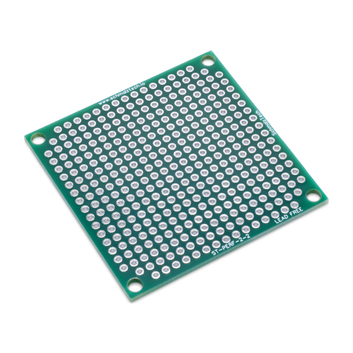 2" x 2" Perfboard | Electronics Prototyping | SchmalzTech