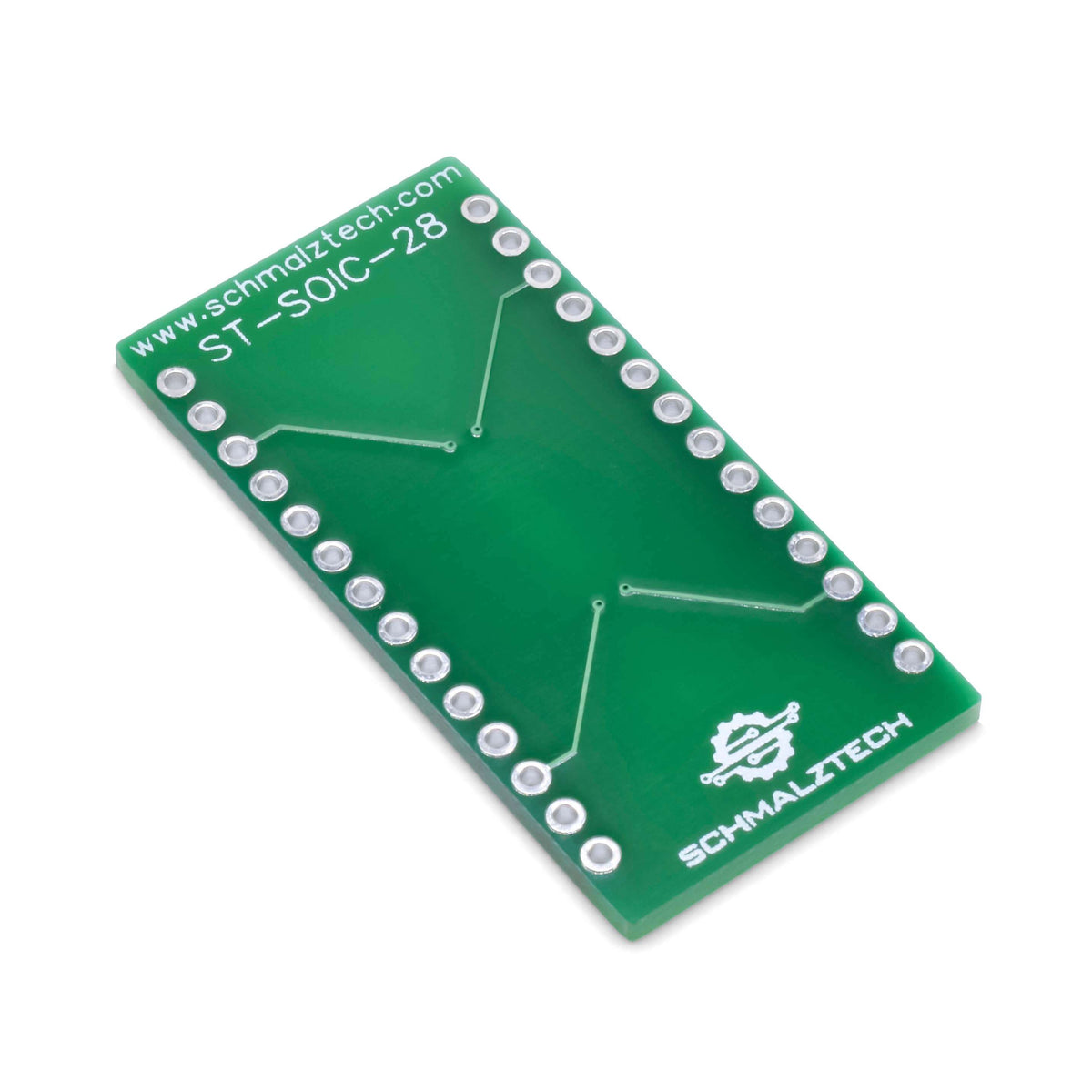 SOIC-28, SOP-28 | SMD to DIP Adapter | SchmalzTech